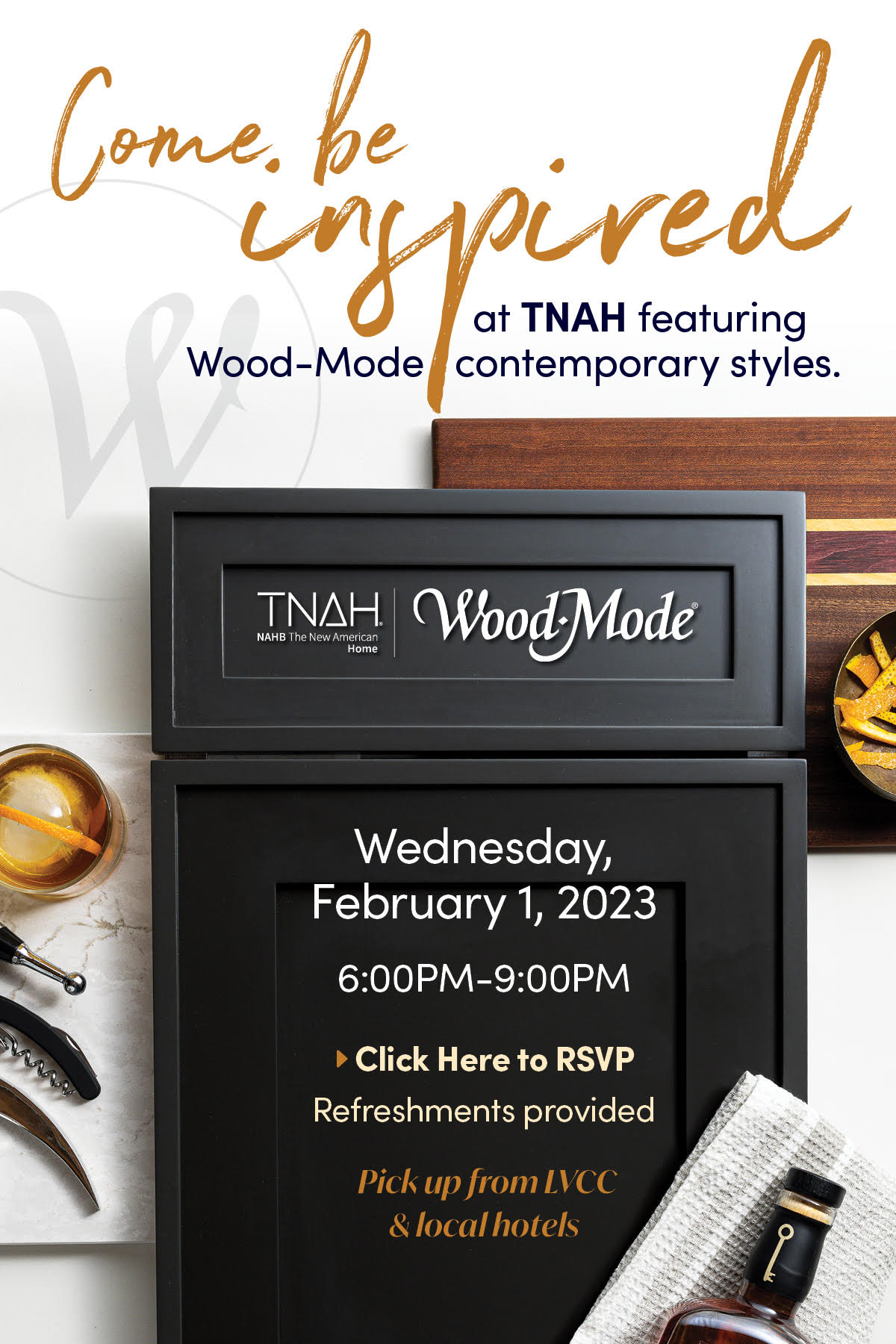 Wood Mode | TNAH 2023 Invitation